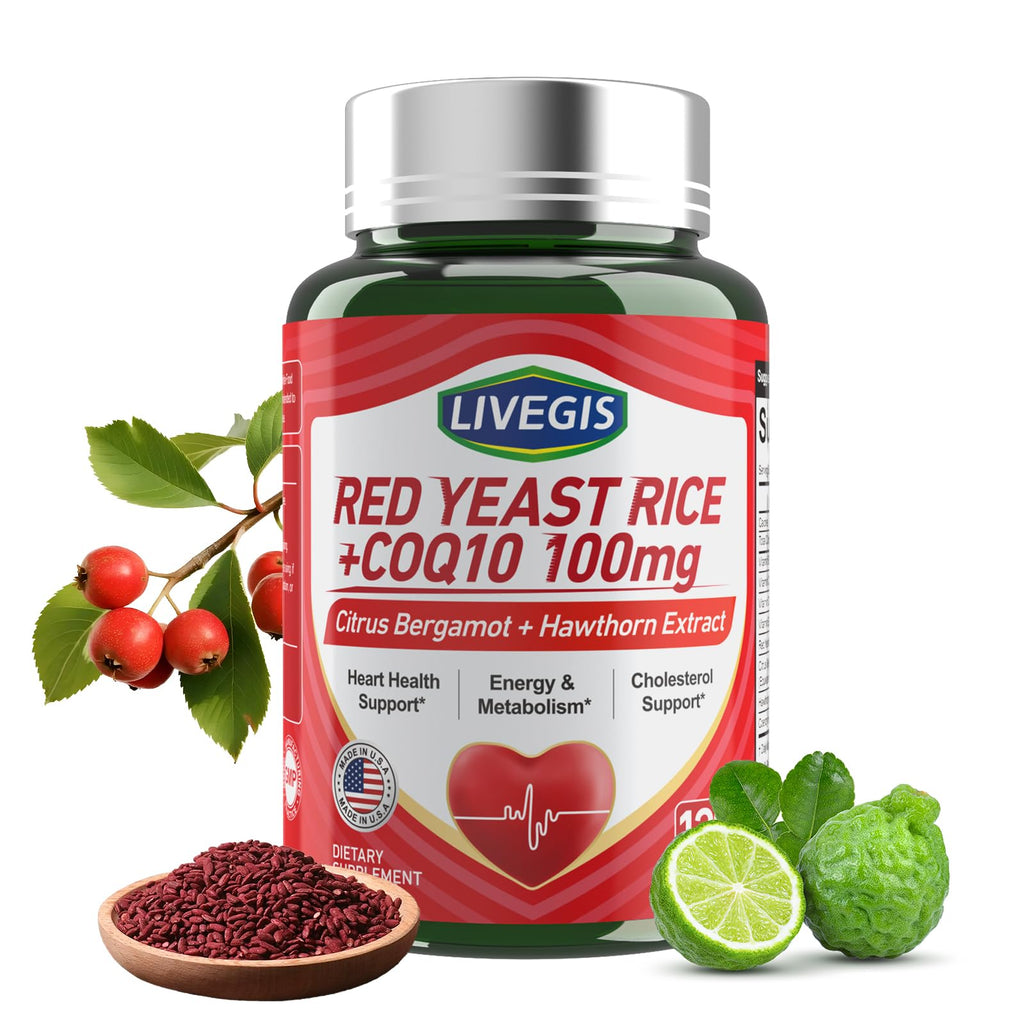 red yeast rice heart health supplement