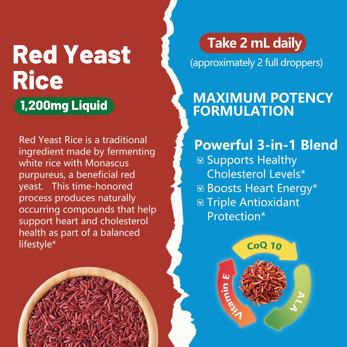 Red Yeast Rice liquid supplement benefits