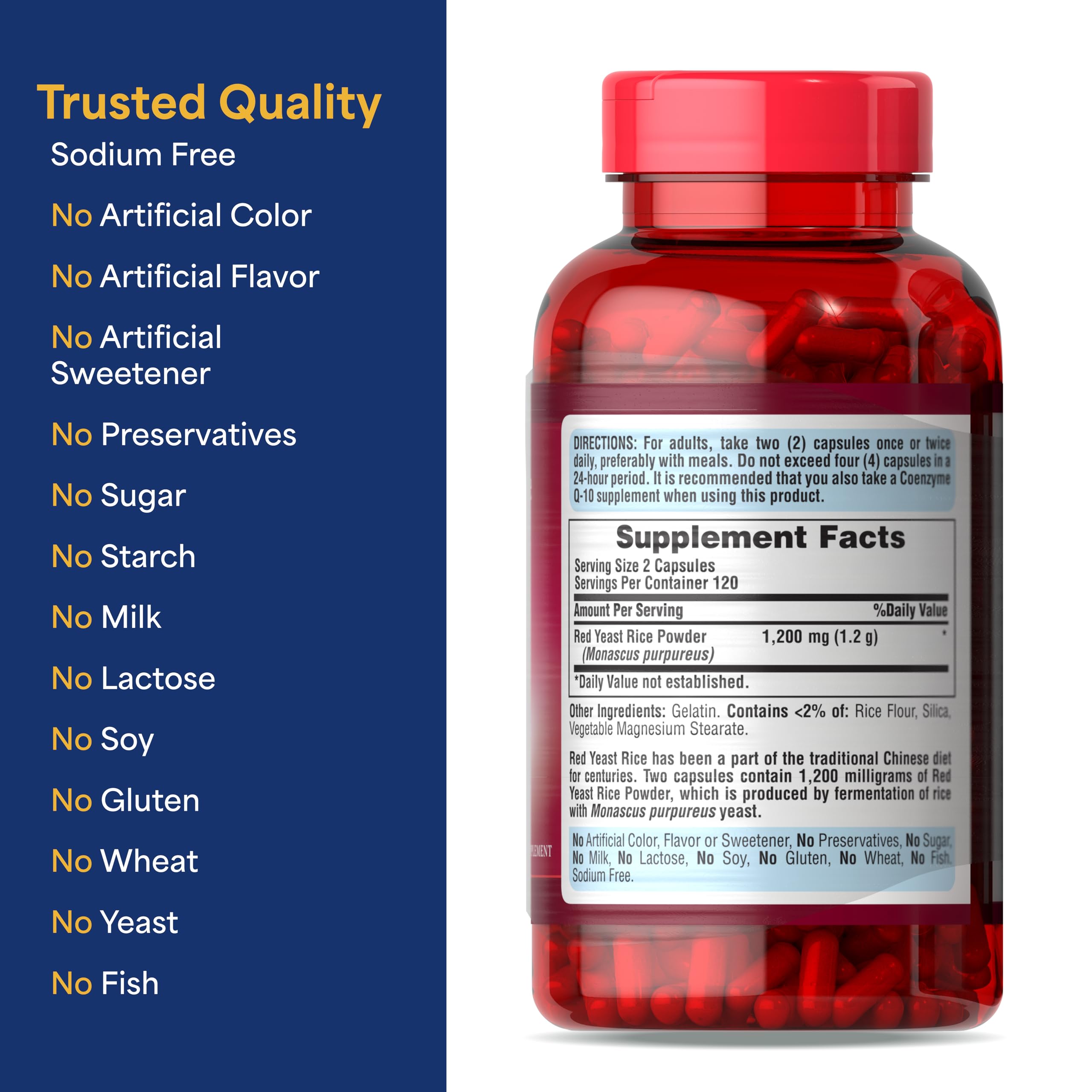 red yeast rice plus for better health
