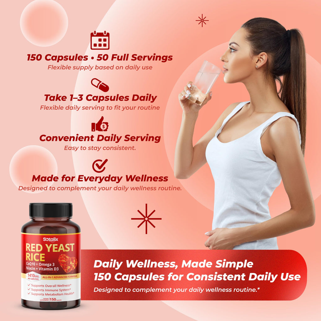 red yeast rice plus for enhanced health