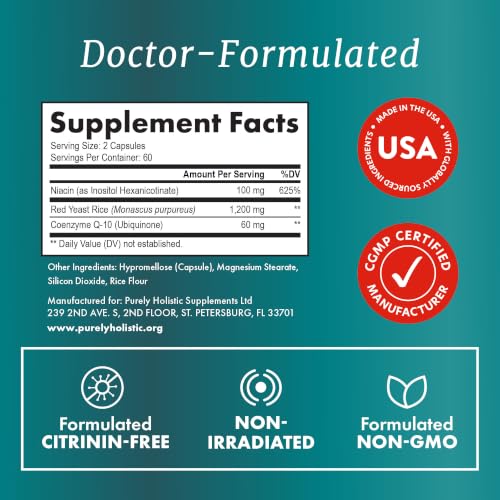 red yeast rice plus for heart support