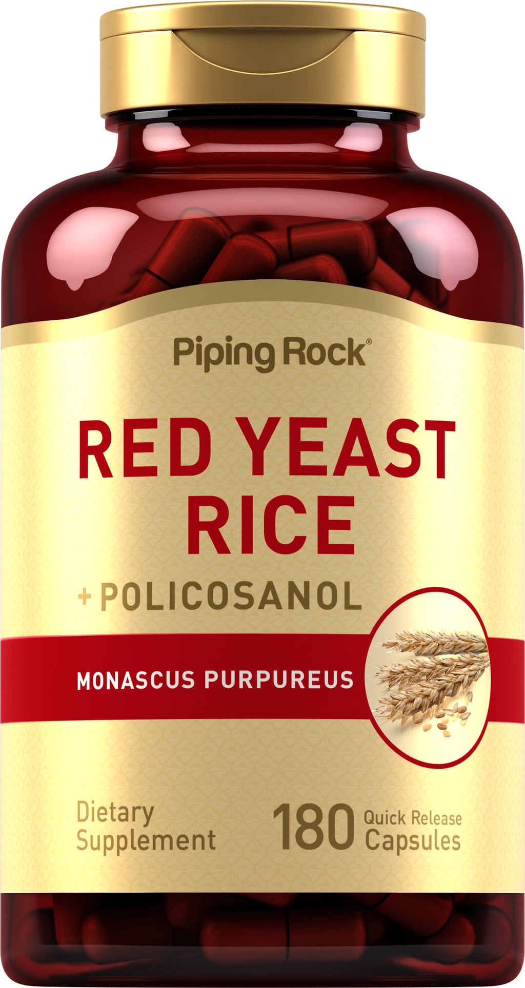 red yeast rice supplement for cholesterol