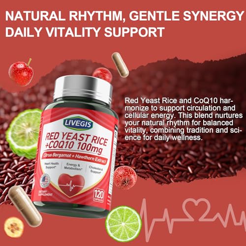 red yeast rice with citrus bergamot