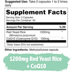 red yeast rice with CoQ10 benefits