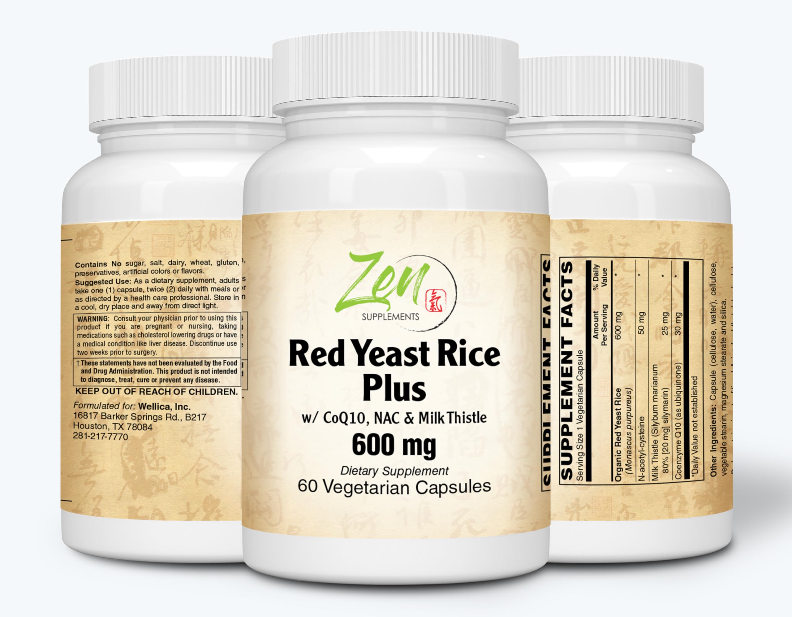 red yeast rice with CoQ10 benefits