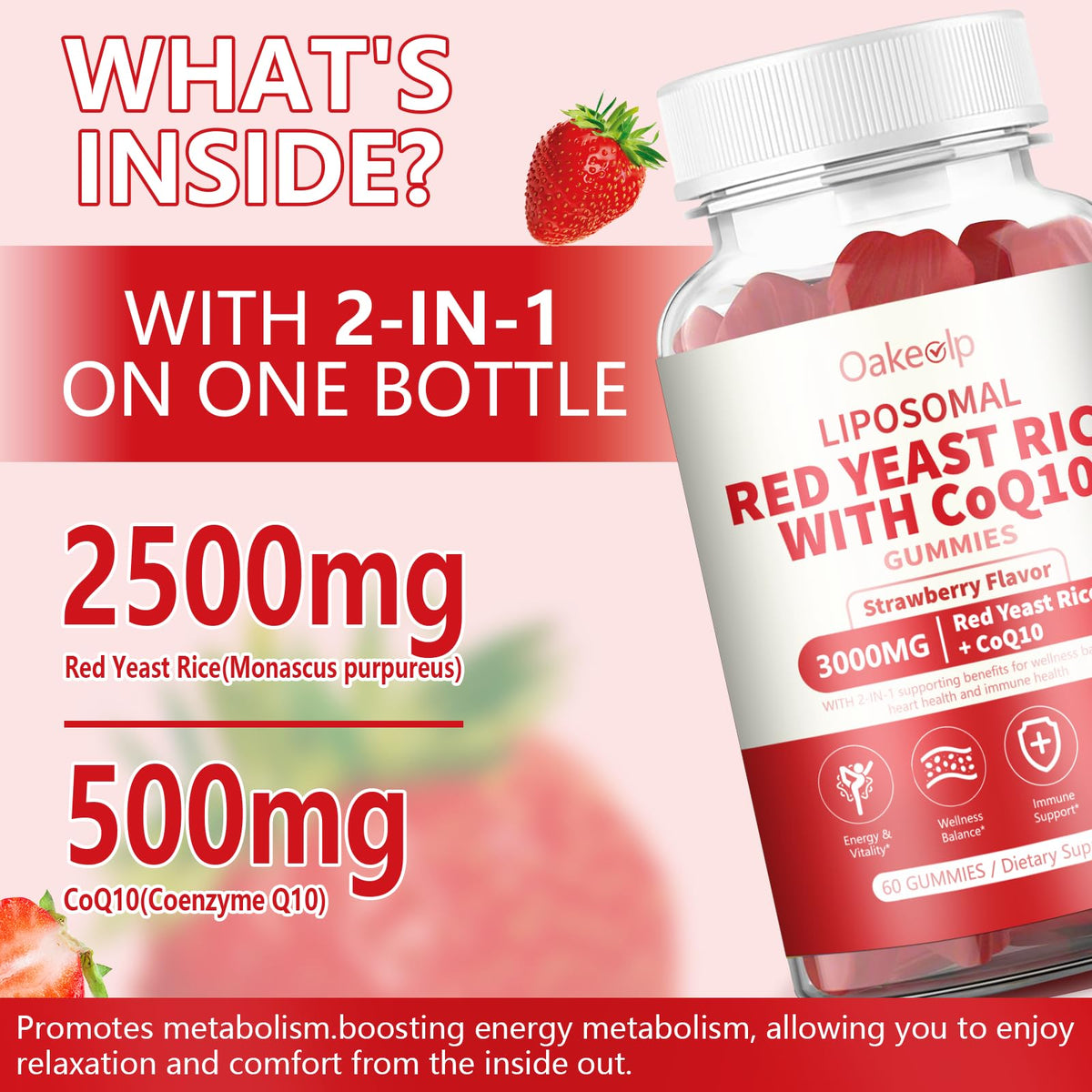 Red Yeast Rice with CoQ10 dosage