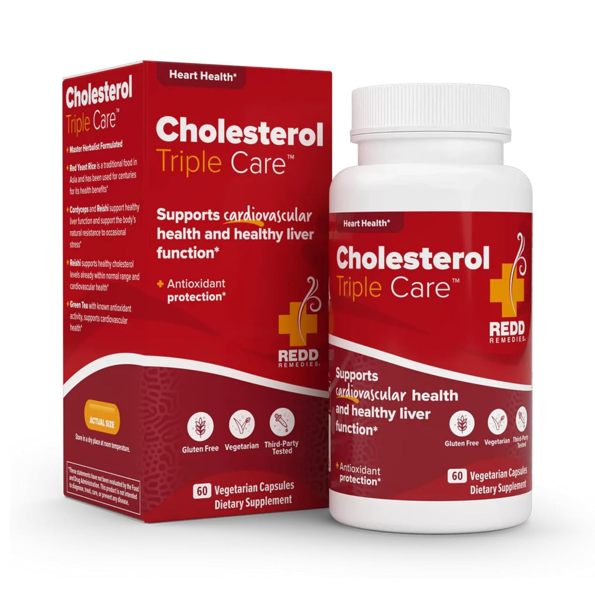 Redd Remedies cholesterol support capsules