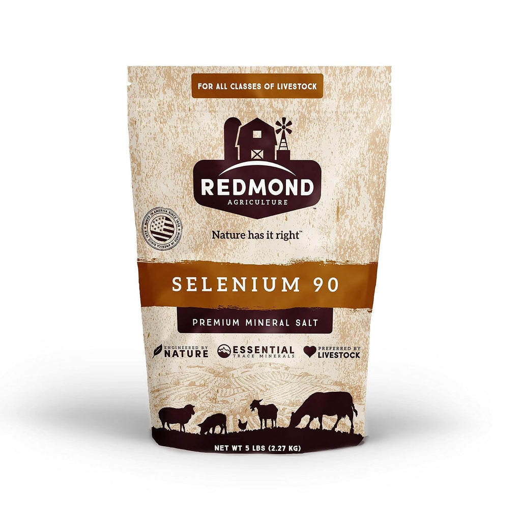 Redmond Agriculture selenium mineral supplement