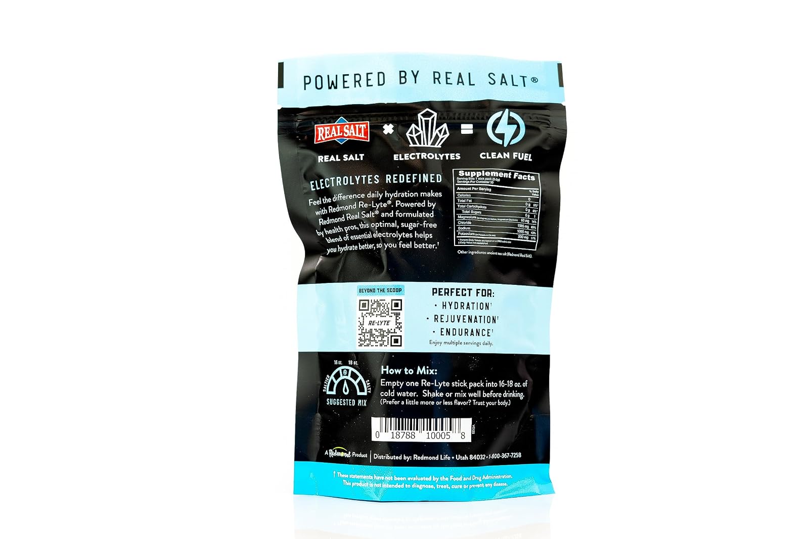REDMOND electrolyte powder for hydration
