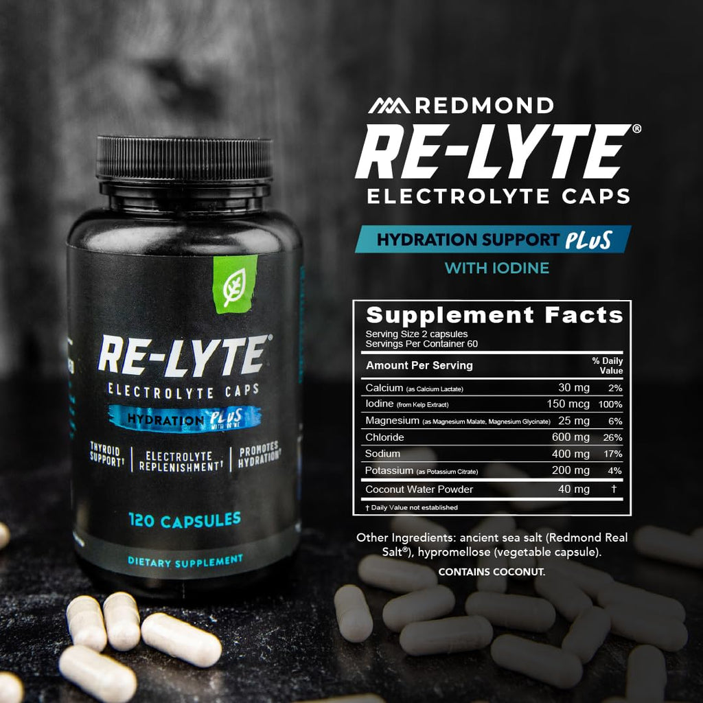REDMOND Re-Lyte electrolyte powder benefits