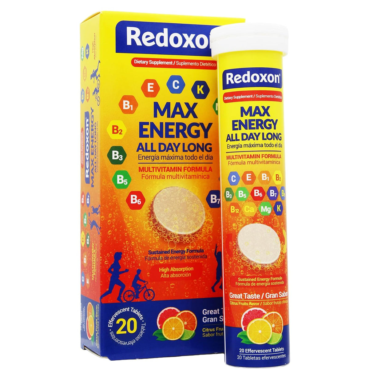 Redoxon Max Energy effervescent tablets