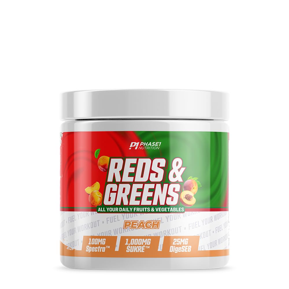 Reds and Greens spirulina superfood powder