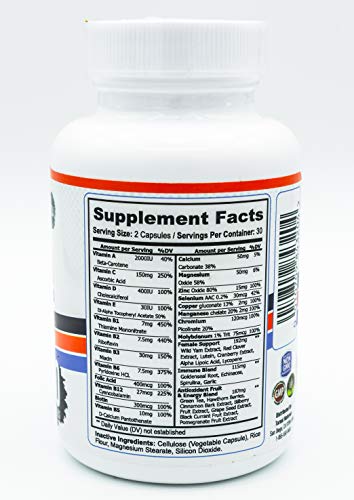 reduce fatigue with multivitamin supplements