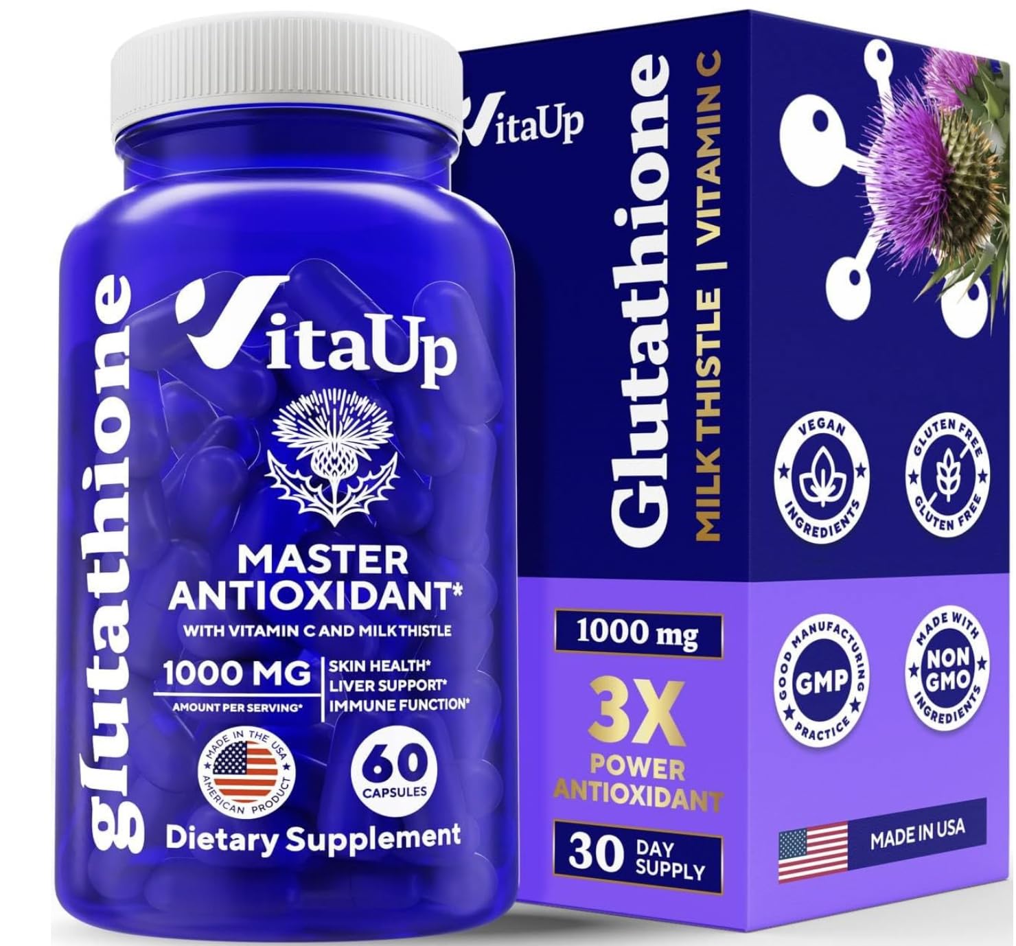 Reduced Glutathione for liver support