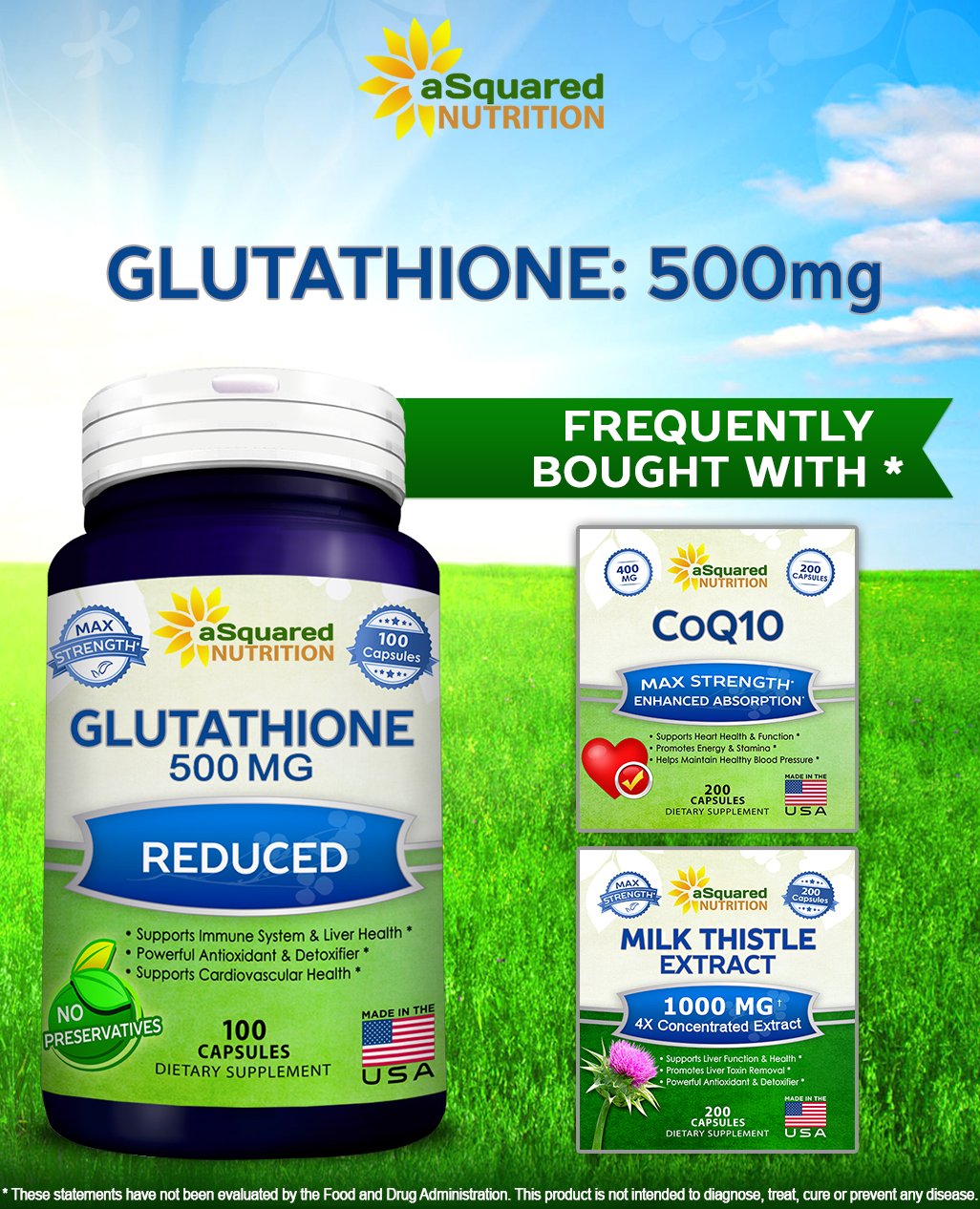 Reduced Glutathione for overall wellness