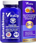 Reduced glutathione supplement for liver health