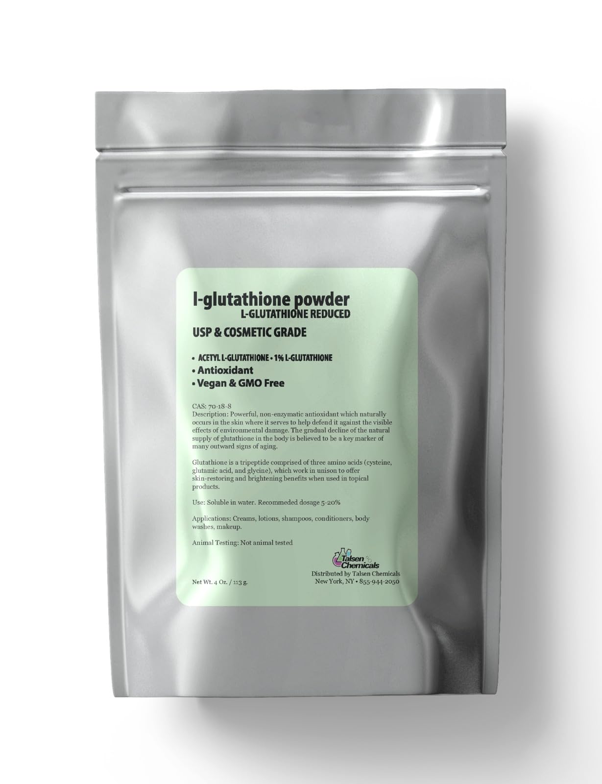 Reduced L-Glutathione powder for detox