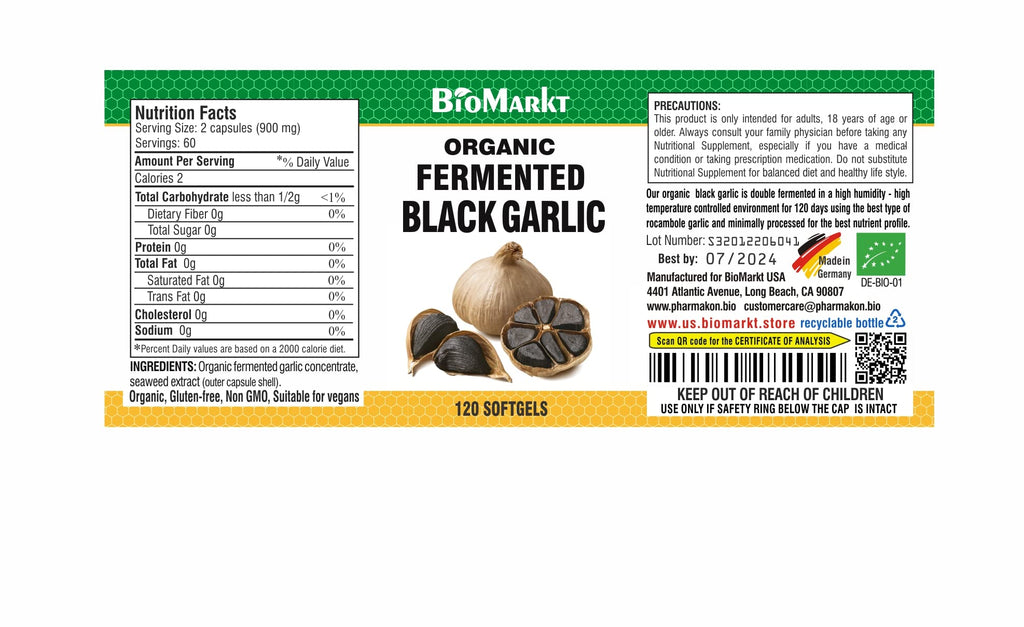 reduced odor garlic extract benefits