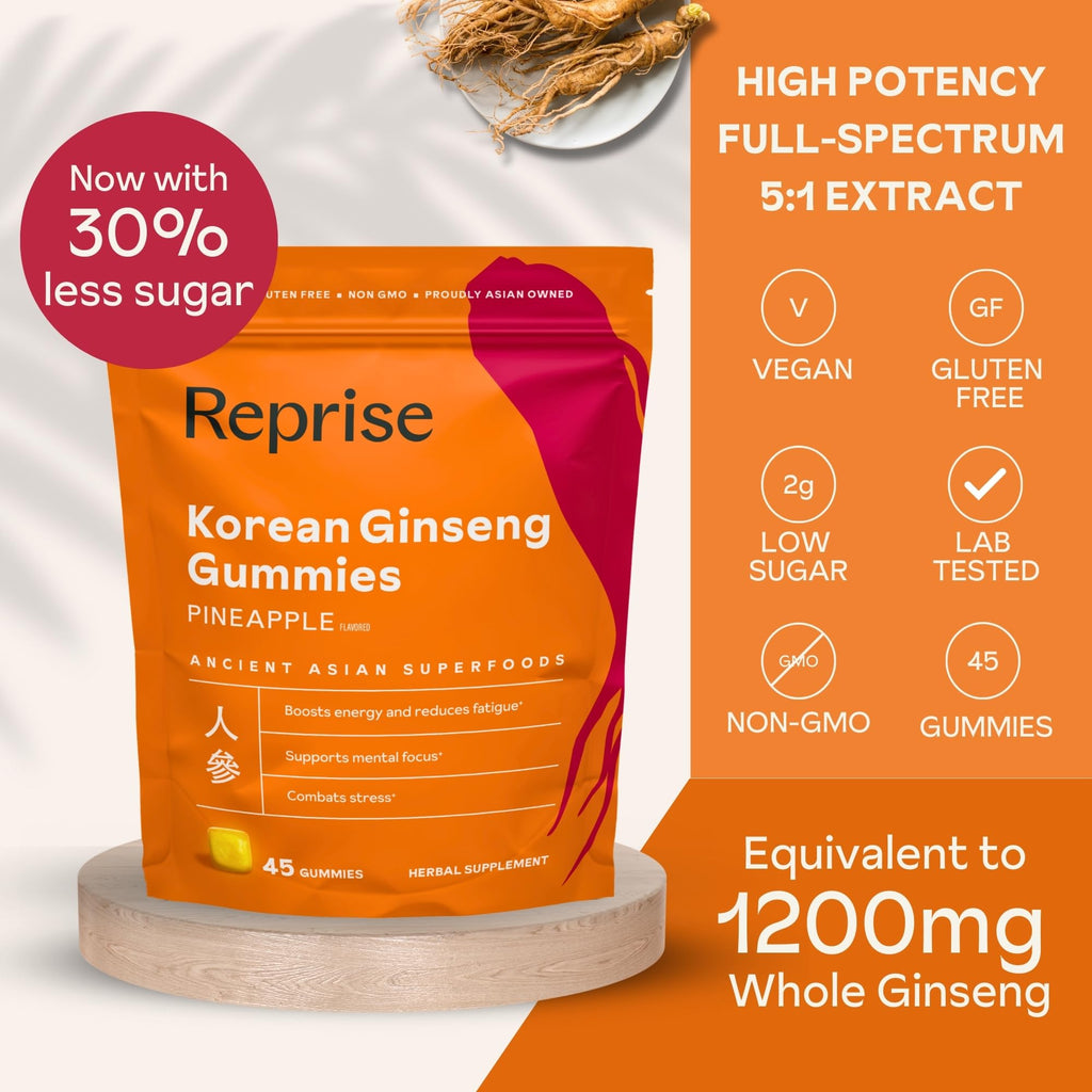 Reduced sugar ginseng gummies Canada