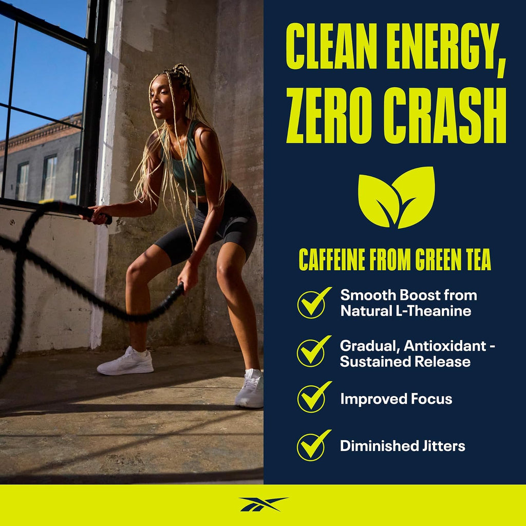 Reebok pre-workout for muscle strength