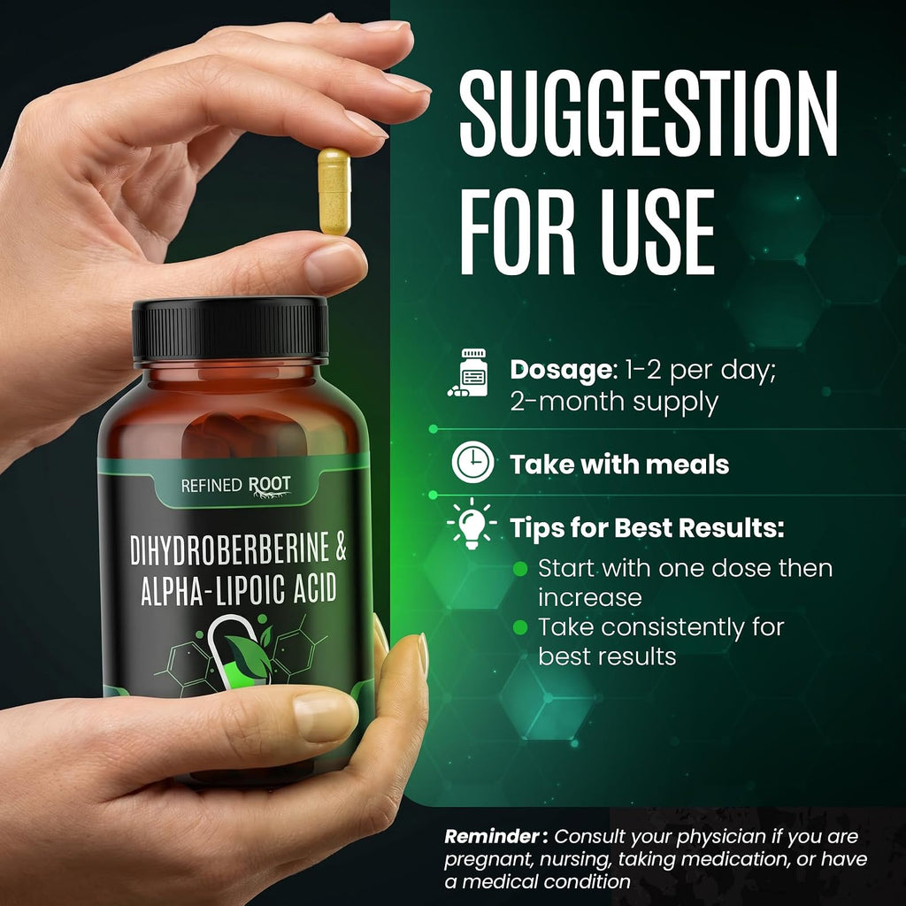 Refined Root dihydroberberine health benefits
