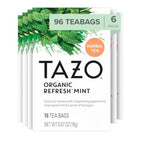 refresh mint herbal tea bags