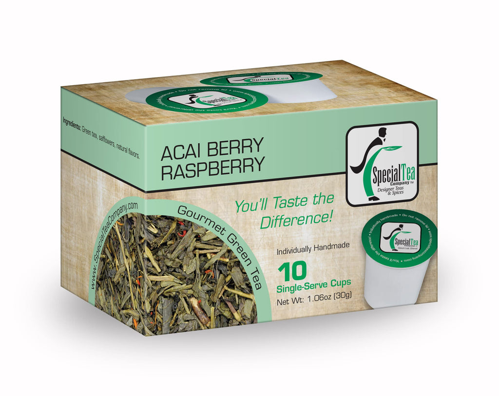 refreshing acai berry green tea
