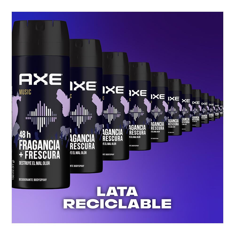 refreshing aerosol deodorant spray