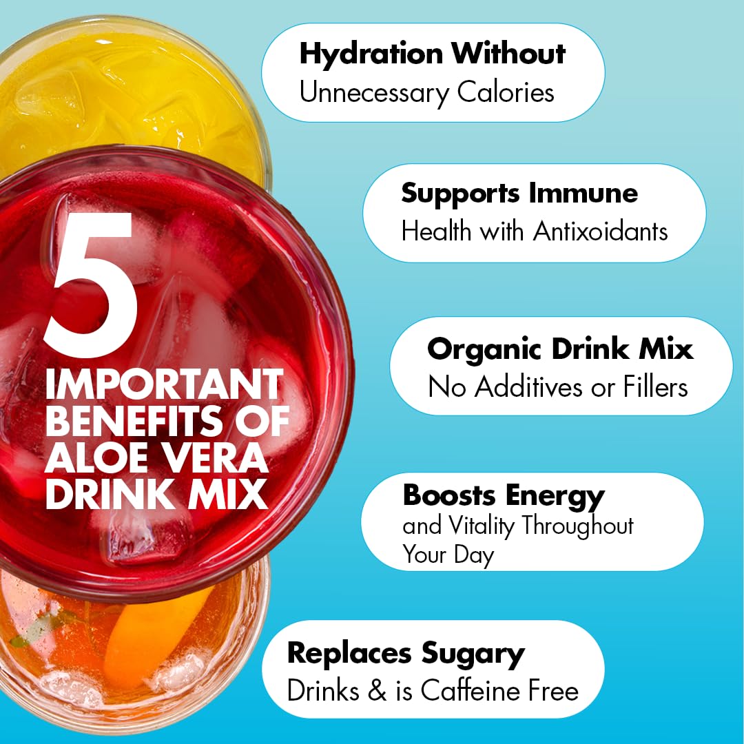 refreshing aloe vera beverage variety