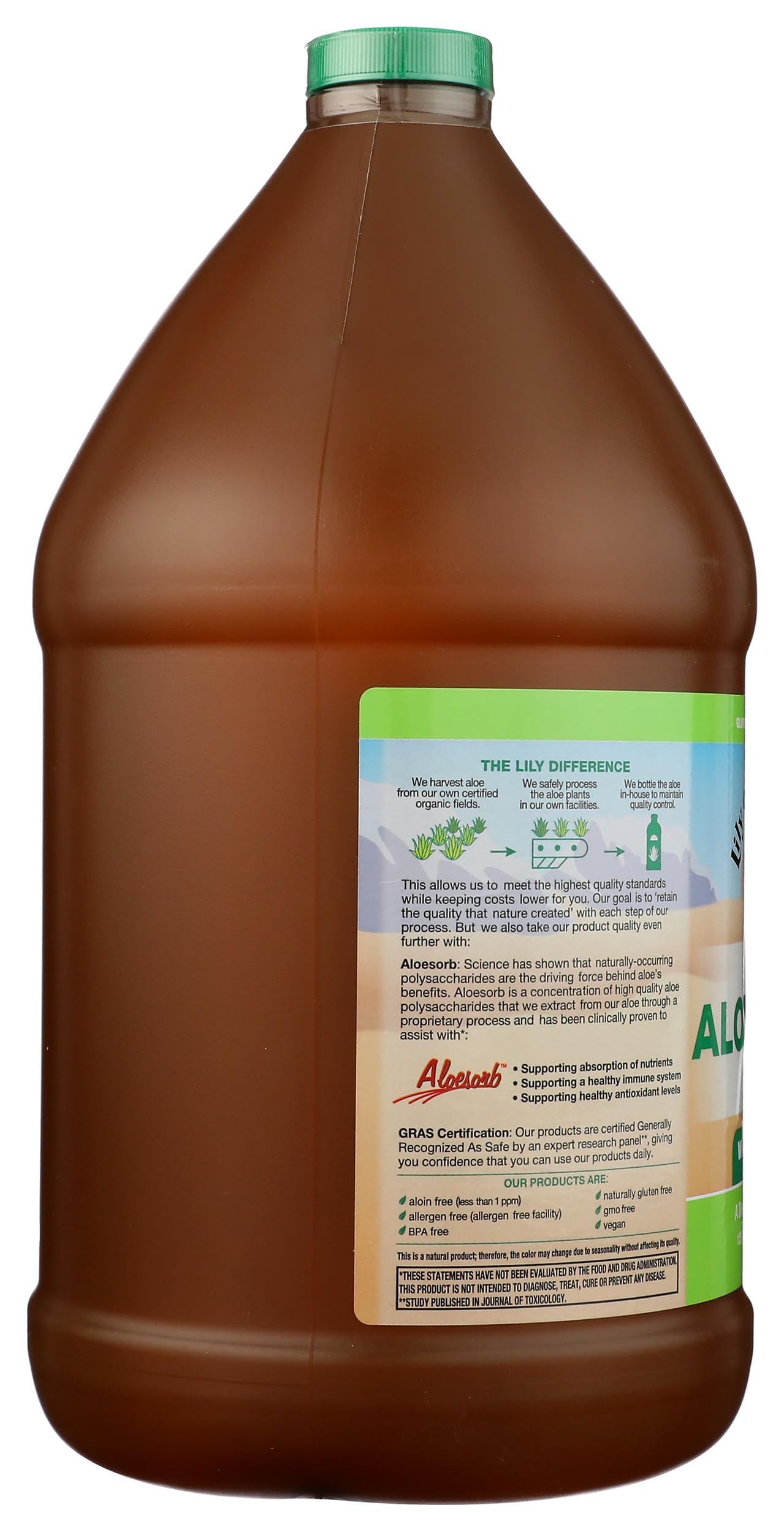 refreshing aloe vera beverage