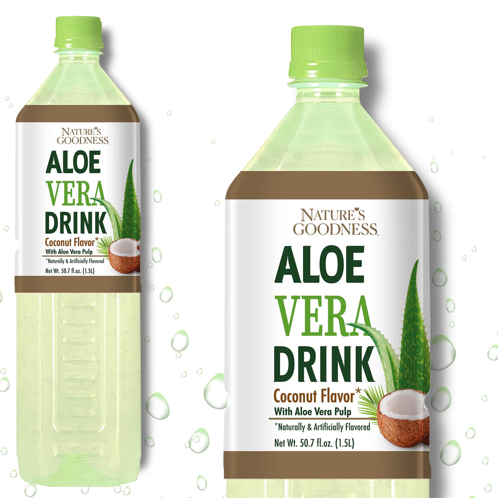 refreshing aloe vera drink case