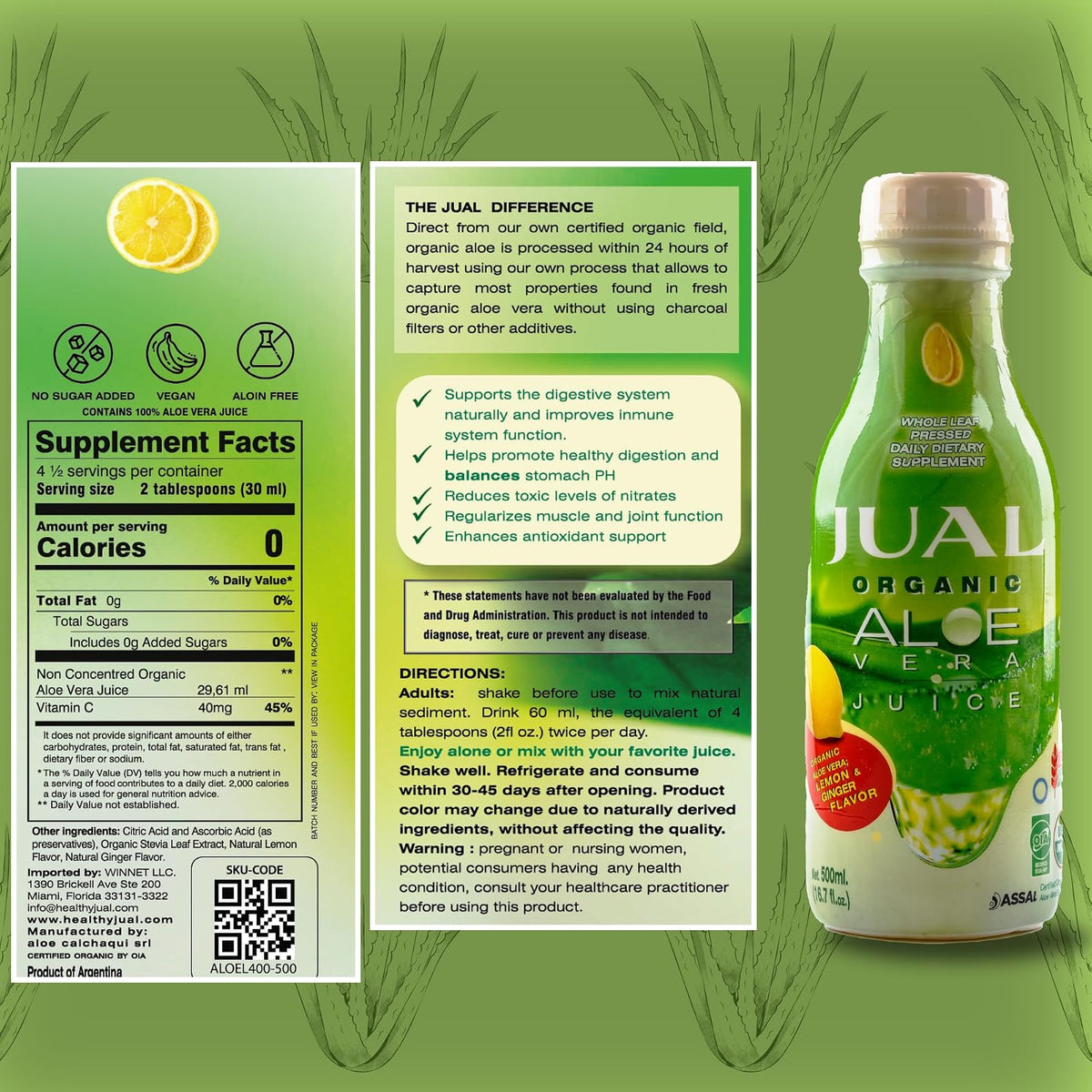 refreshing aloe vera drink for digestion
