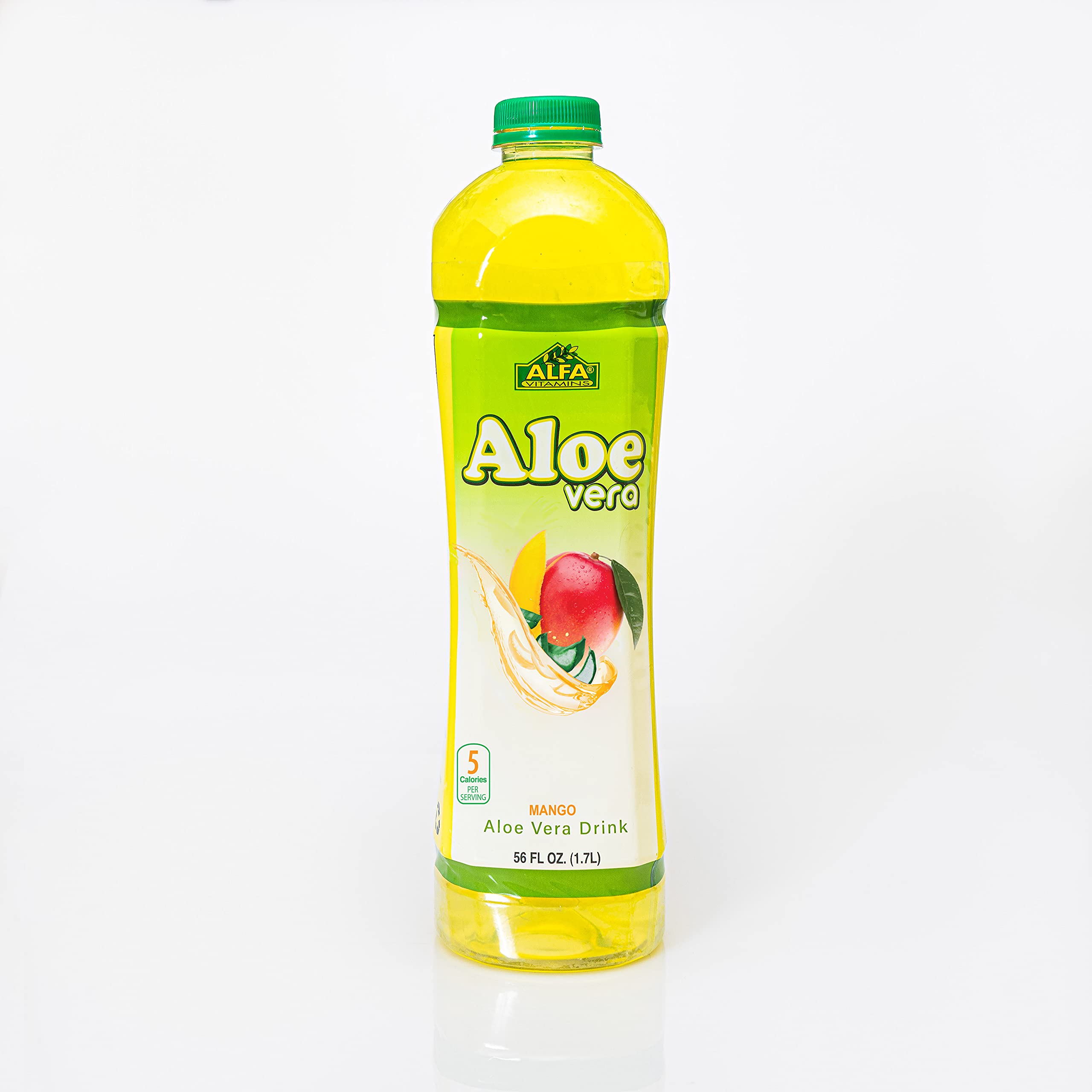 refreshing aloe vera drink with pulp