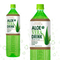 refreshing aloe vera drink with pulp