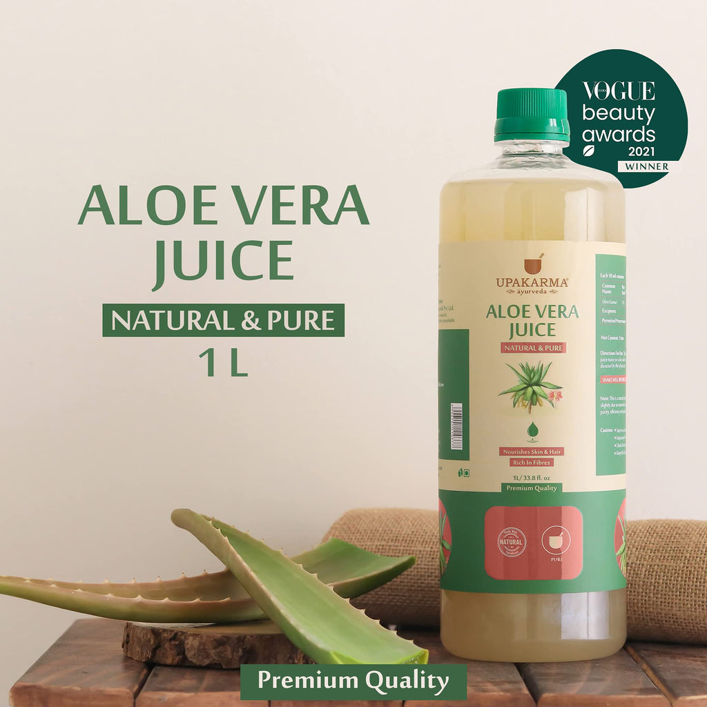 refreshing aloe vera drink with pulp