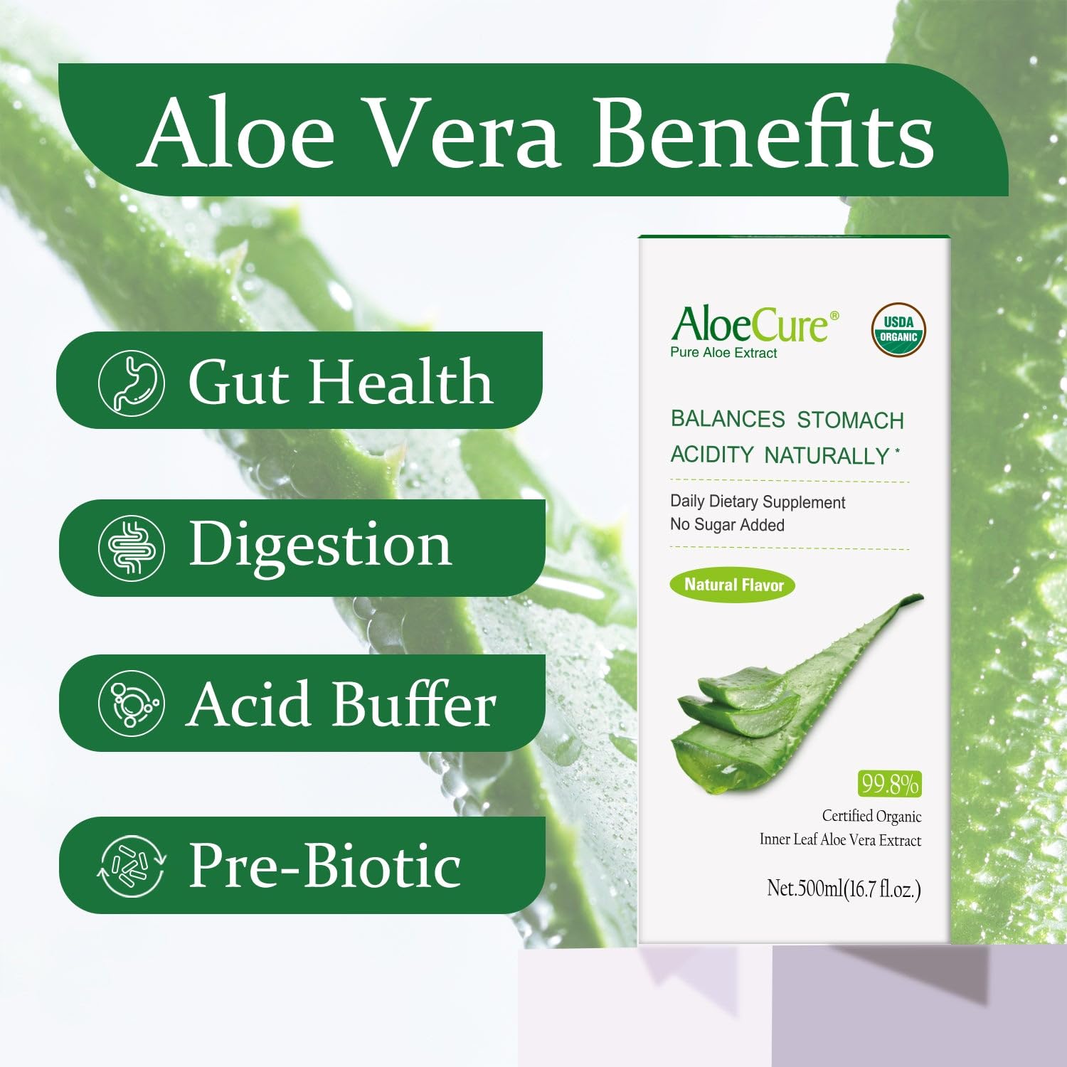 refreshing aloe vera drink