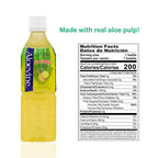 refreshing aloe vera juice beverage