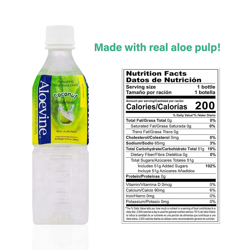 refreshing aloe vera juice beverage
