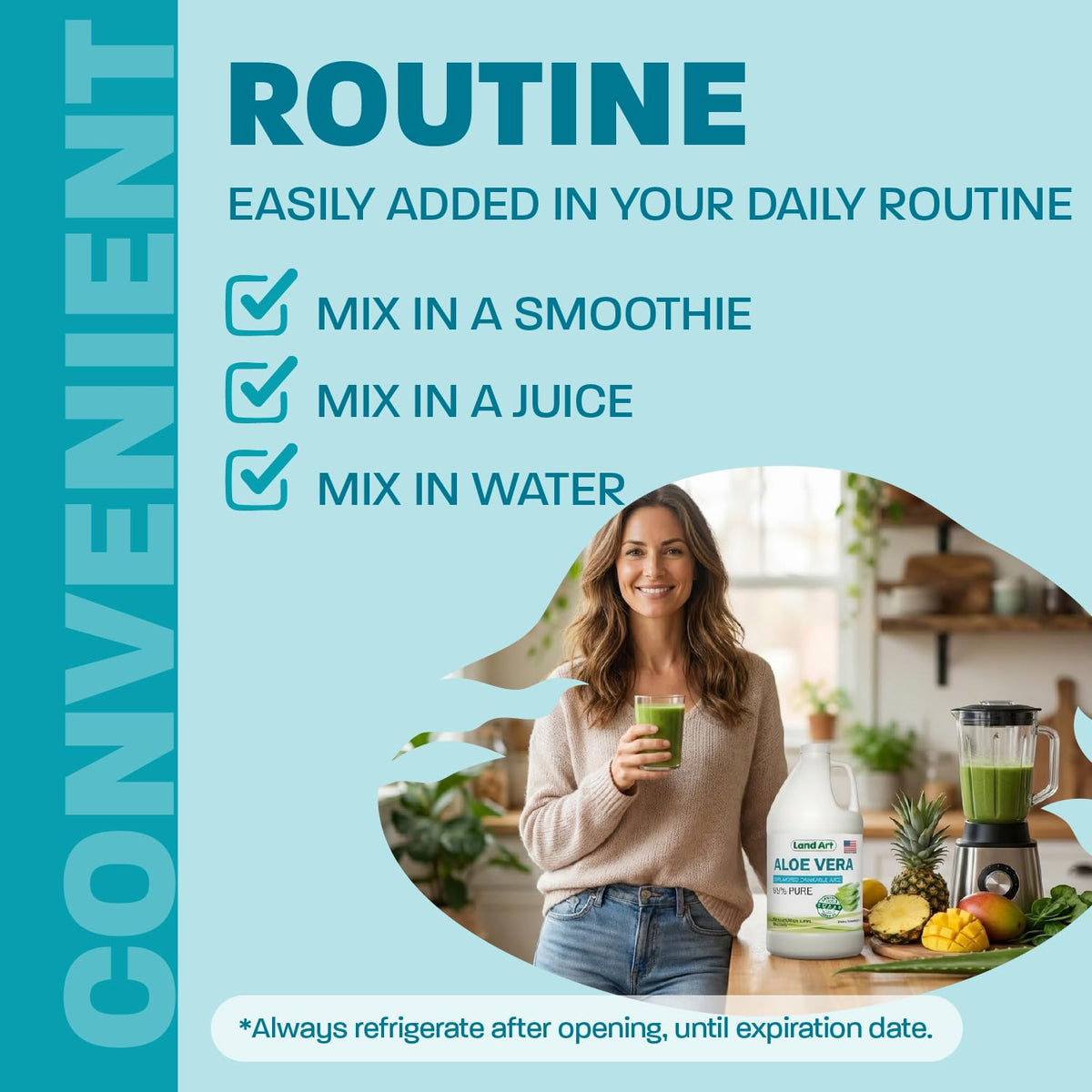refreshing aloe vera juice for health