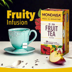 refreshing apple and rosehip tea