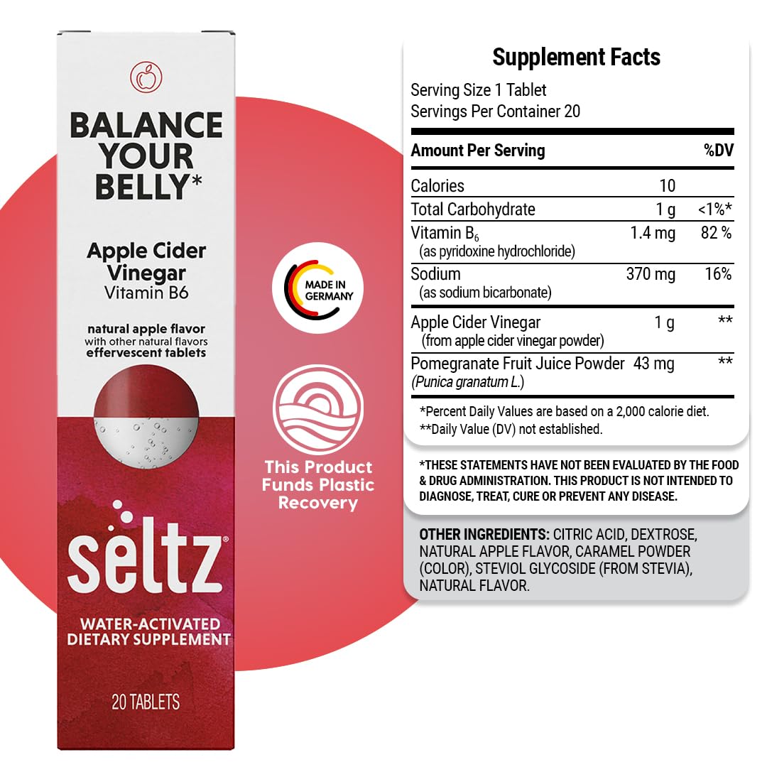 refreshing apple cider vinegar effervescent
