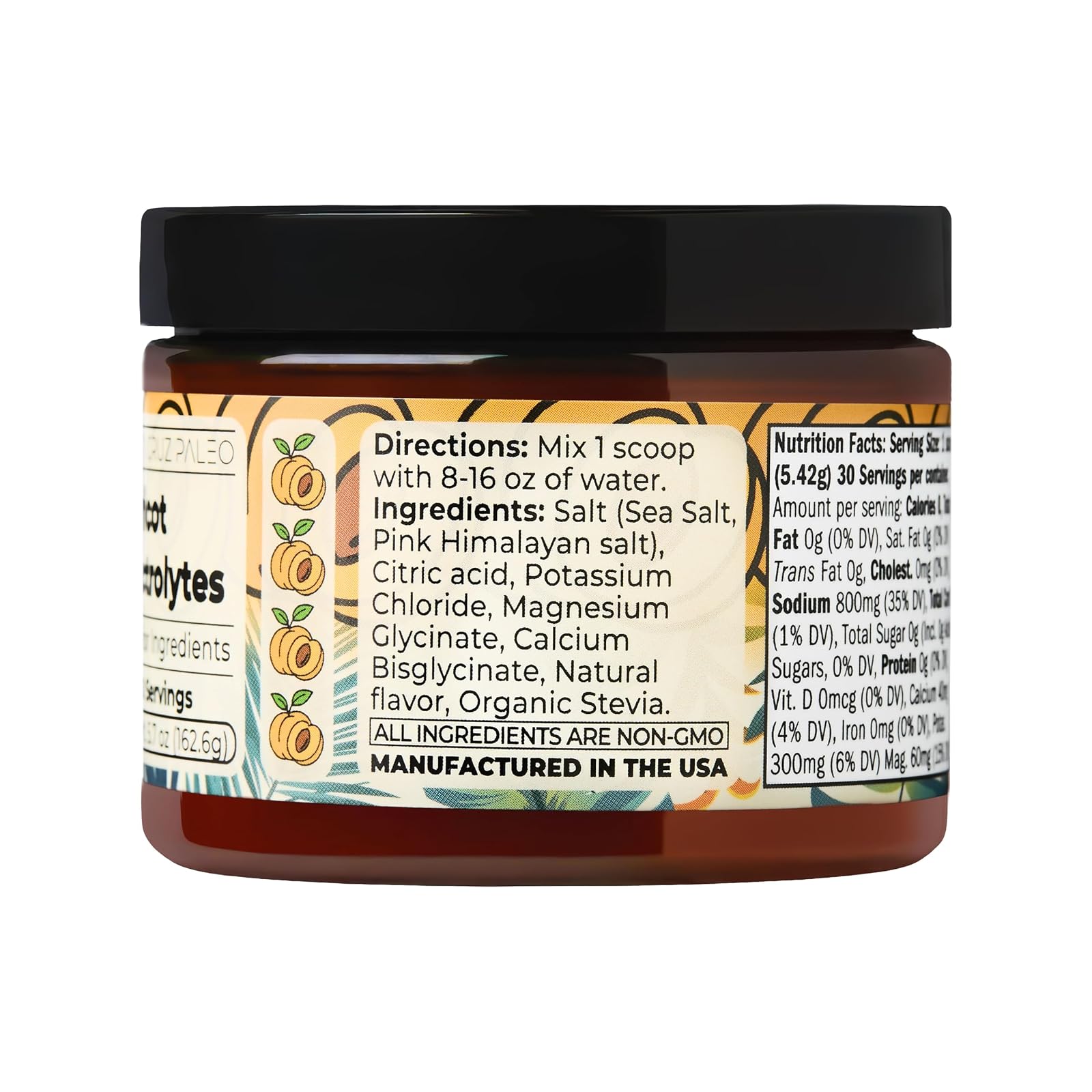 refreshing apricot electrolyte supplement