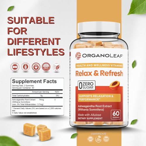 refreshing ashwagandha gummy supplements