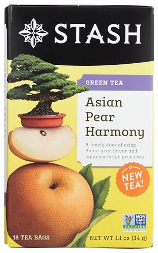 refreshing Asian pear green tea