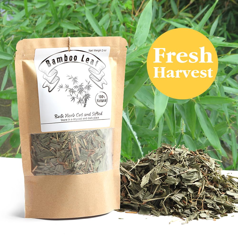 refreshing bamboo leaf tea blend