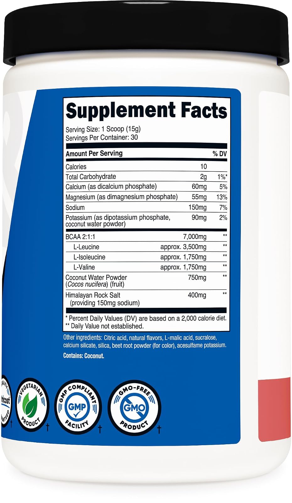 Refreshing BCAA drink for athletes