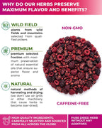 Refreshing berry fruit tea infusion