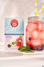 refreshing berry mojito tea blend