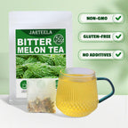refreshing bitter melon tea infusion