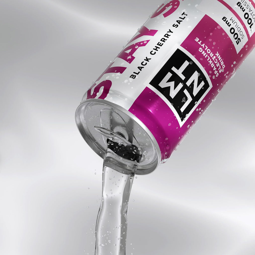 refreshing Black Cherry electrolyte beverage